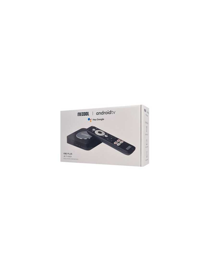 MECOOL TV Box KM2 Plus, Google/Netflix certificate, 4K, WiFi, Android ...