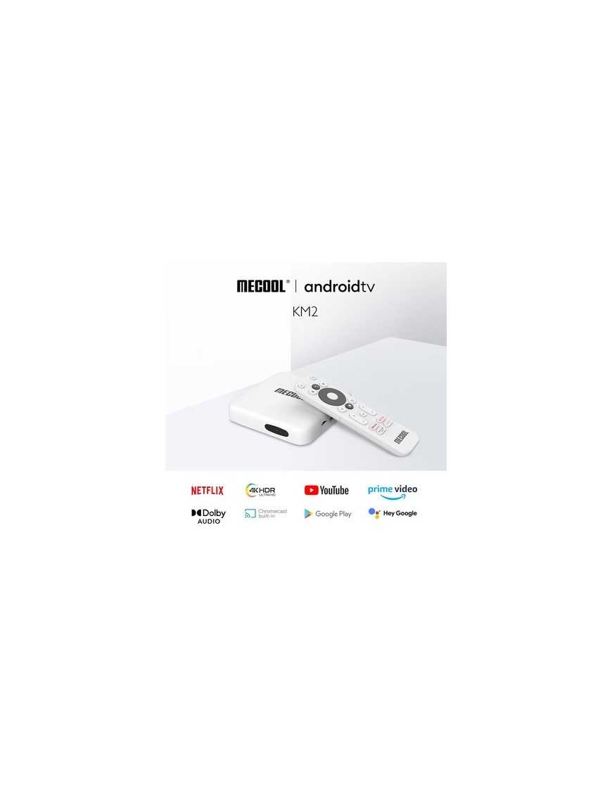 MECOOL TV Box KM2, Google & Netflix certificate, 4K, WiFi, Android 10 ...